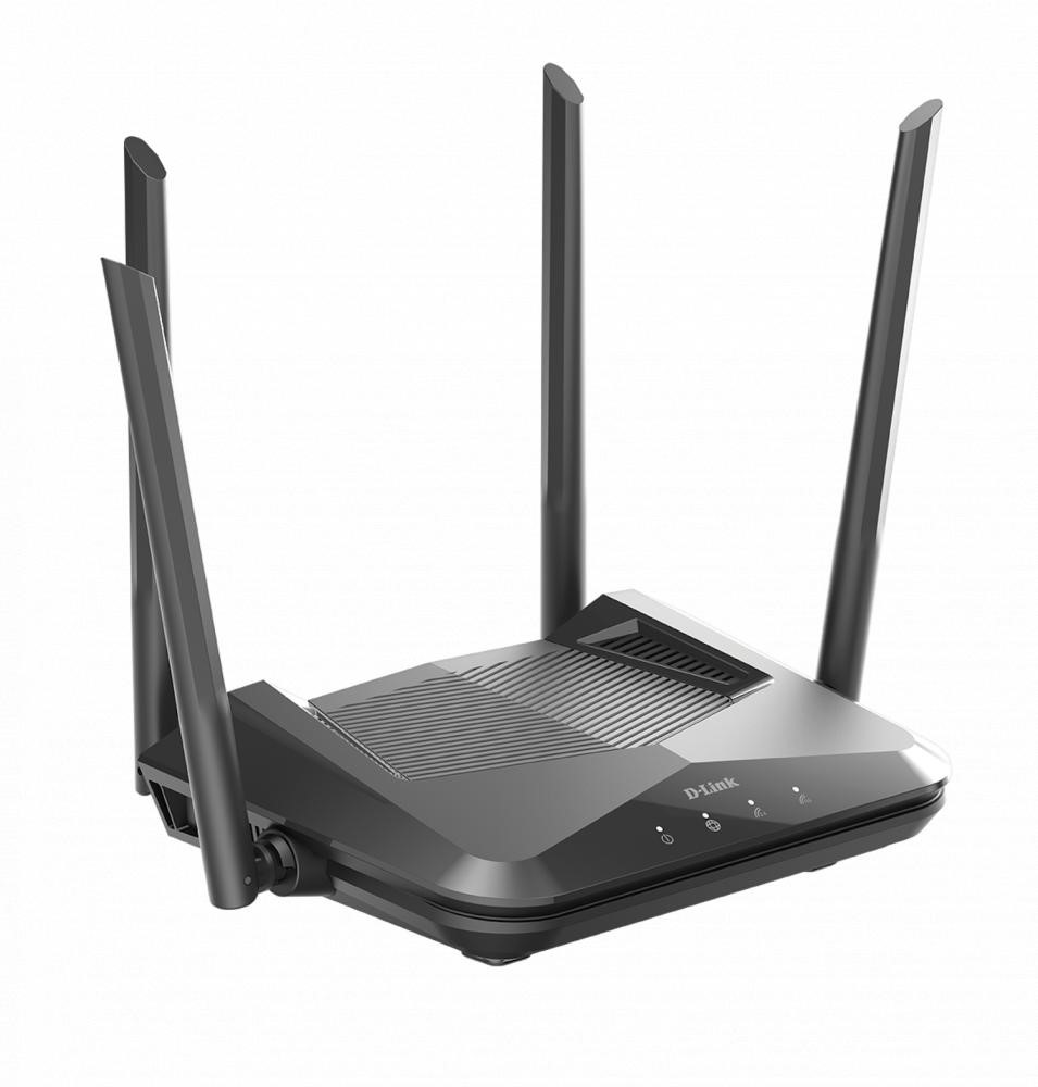 Router WiFi - D-Link DIR-X1530/EE wireless router Wi-Fi 6 AX1500, 4x GE ...