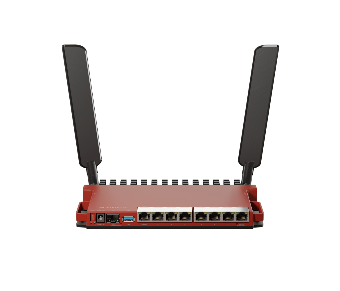 Wireless Router MikroTik L009UiGS-2HaxD-IN Wi-Fi 6 AX574 8x GE, 1x SFP ...